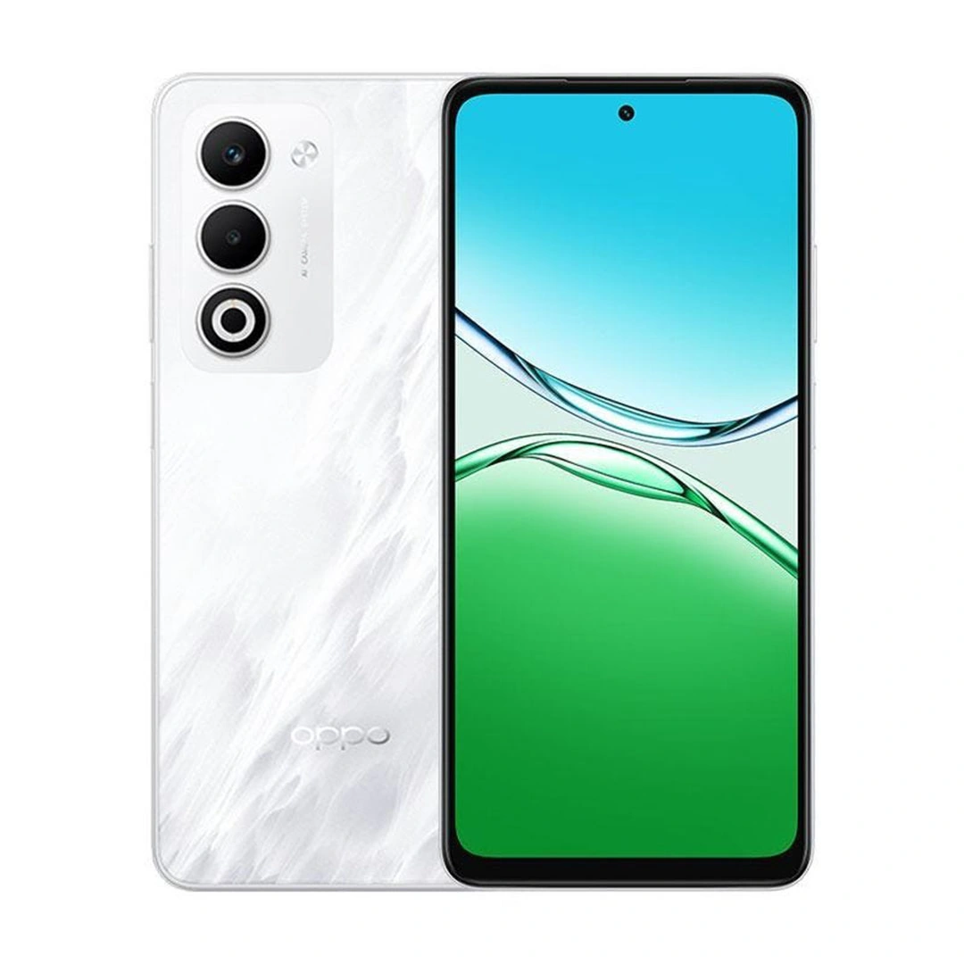 اوبو A5 - 128 جيجا/6 جيجا - 4G شريحتين - أبيض