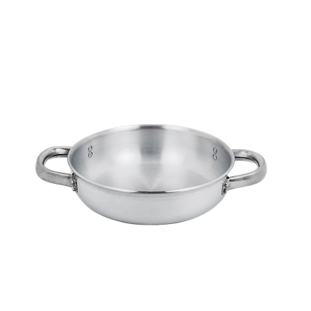 صحن بيض بيدين ستانلس مقاس 26