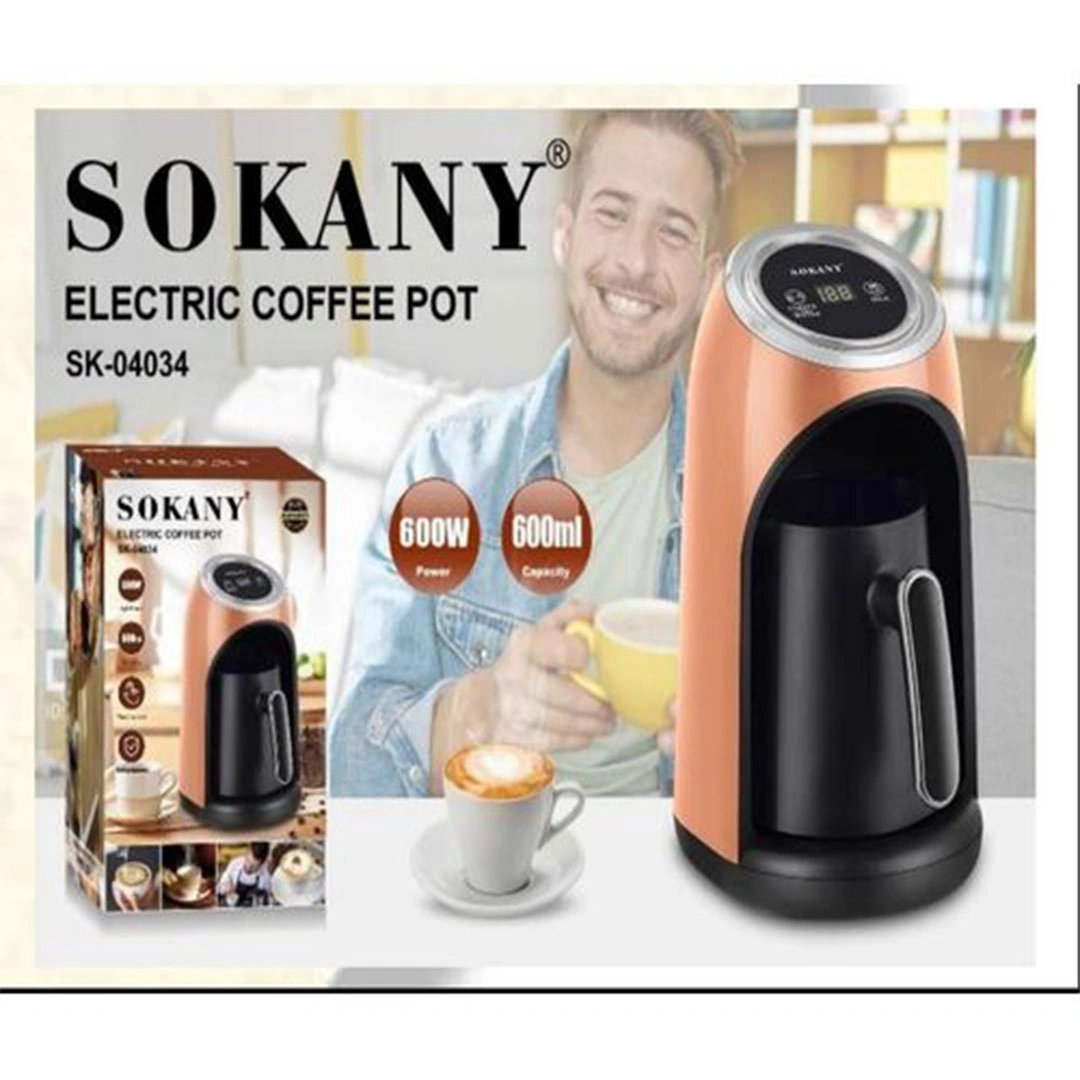 ماكينة قهوة سوكانى ديجيتال 600 مل - 600 وات - SK-04034