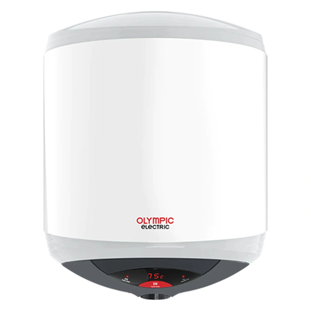 سخان كهرباء أوليمبيك هيرو 100 لتر ديجيتال - أبيض