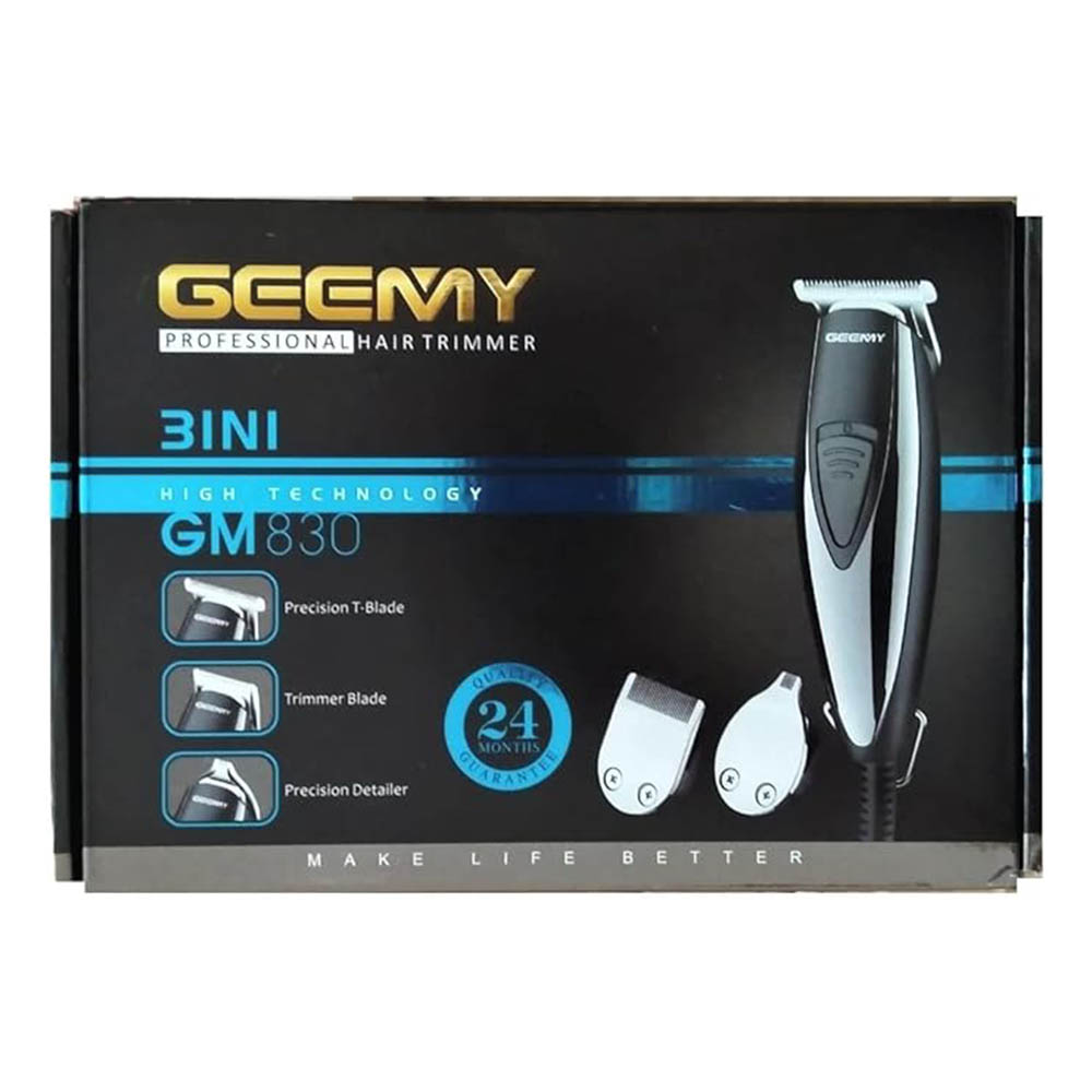 gm-830 ماكينة حلاقة الشعر كهربائية - أسود