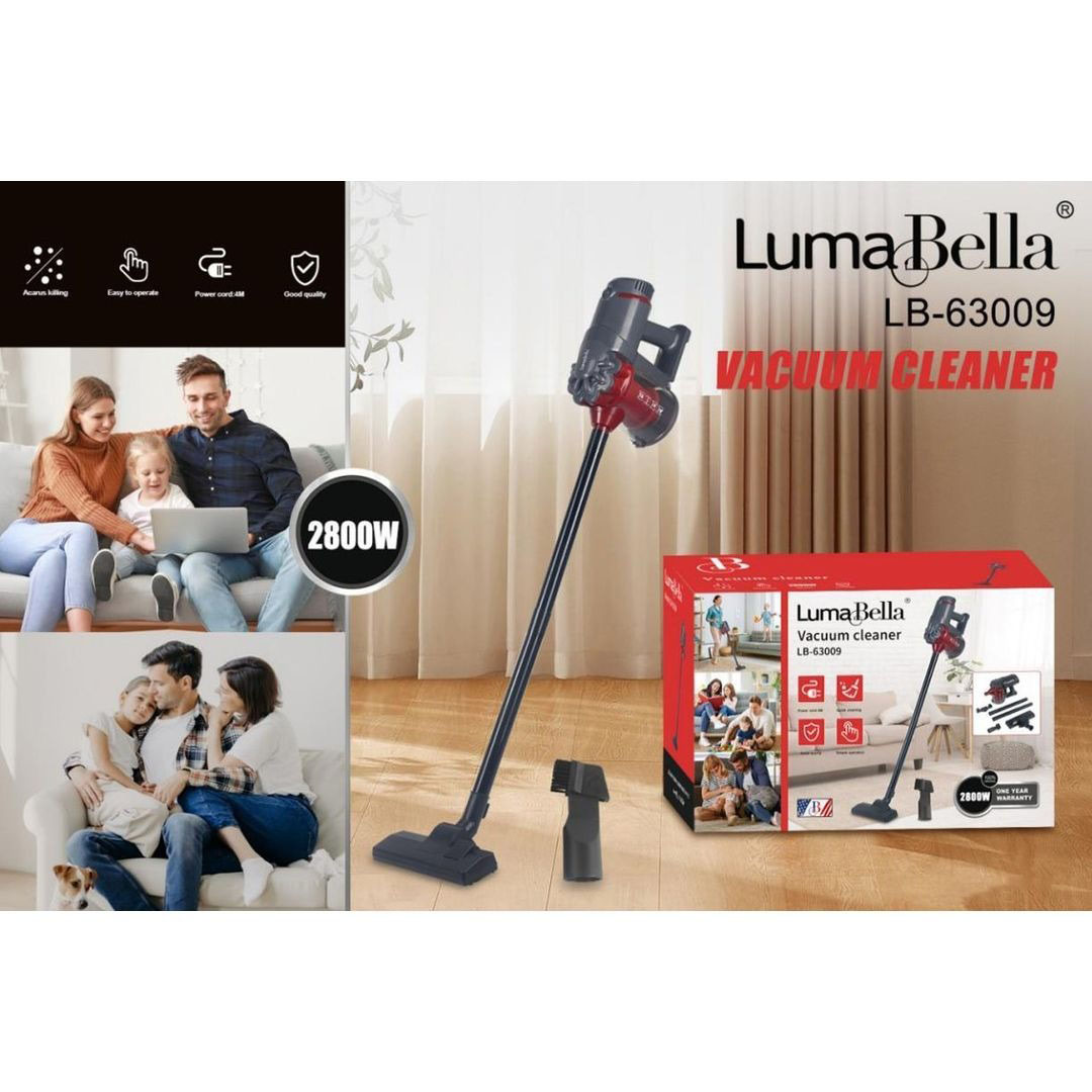 لوما بيلا مكنسة كهربائية عمودية - 2800 وات - LB-63009