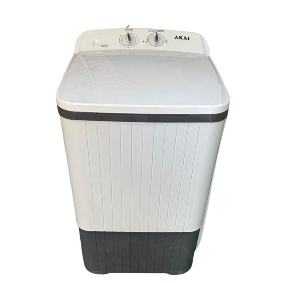 غسالة اكاي WM10S علوية التحميل 10 كيلو - أبيض