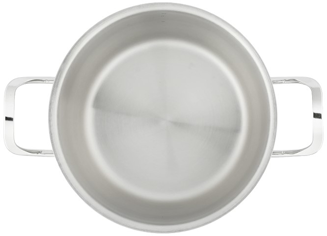 Nouval حلة ستانلس ستيل - 18 سم